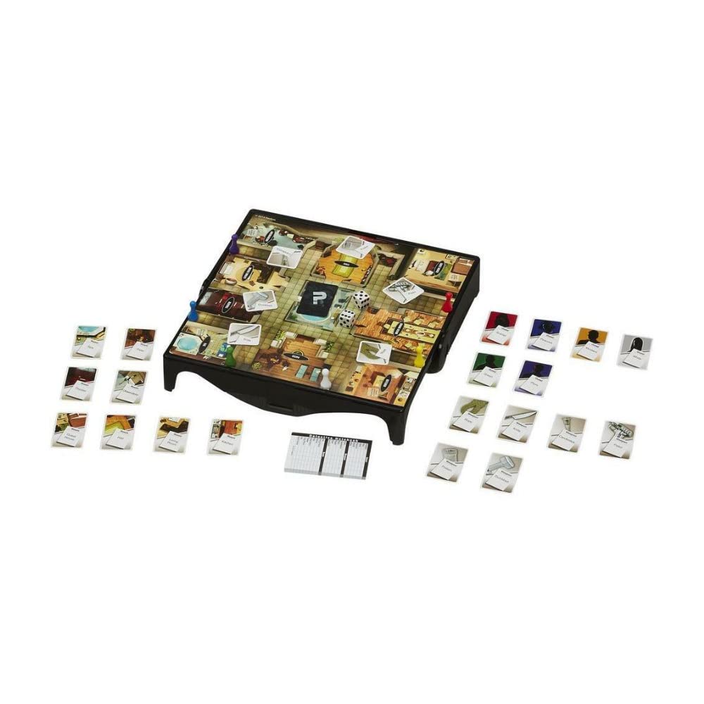 Hasbro Family Grab and Go Variety Pack Bundle: Clue, Monopoly, Connect 4 and Hungry Hungry Hippos Travel Sized Board Games (4 Items)
