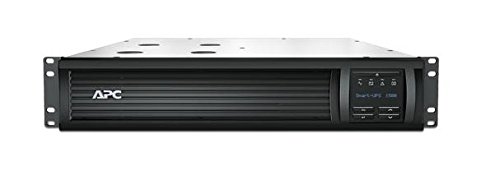APC 1500VA Smart UPS with SmartConnect, SMT1500RM2UCNC Rack Mount UPS Battery Backup, Sinewave, AVR, Network Management Card, 120V, Line Interactive Uninterruptible Power Supply