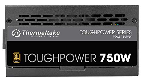 Thermaltake Toughpower 750W 80 Plus Gold Semi Modular PSU ATX 12V or EPS 12V Ultra Quiet Power Supply PS-TPD-0750MPCGUS-1