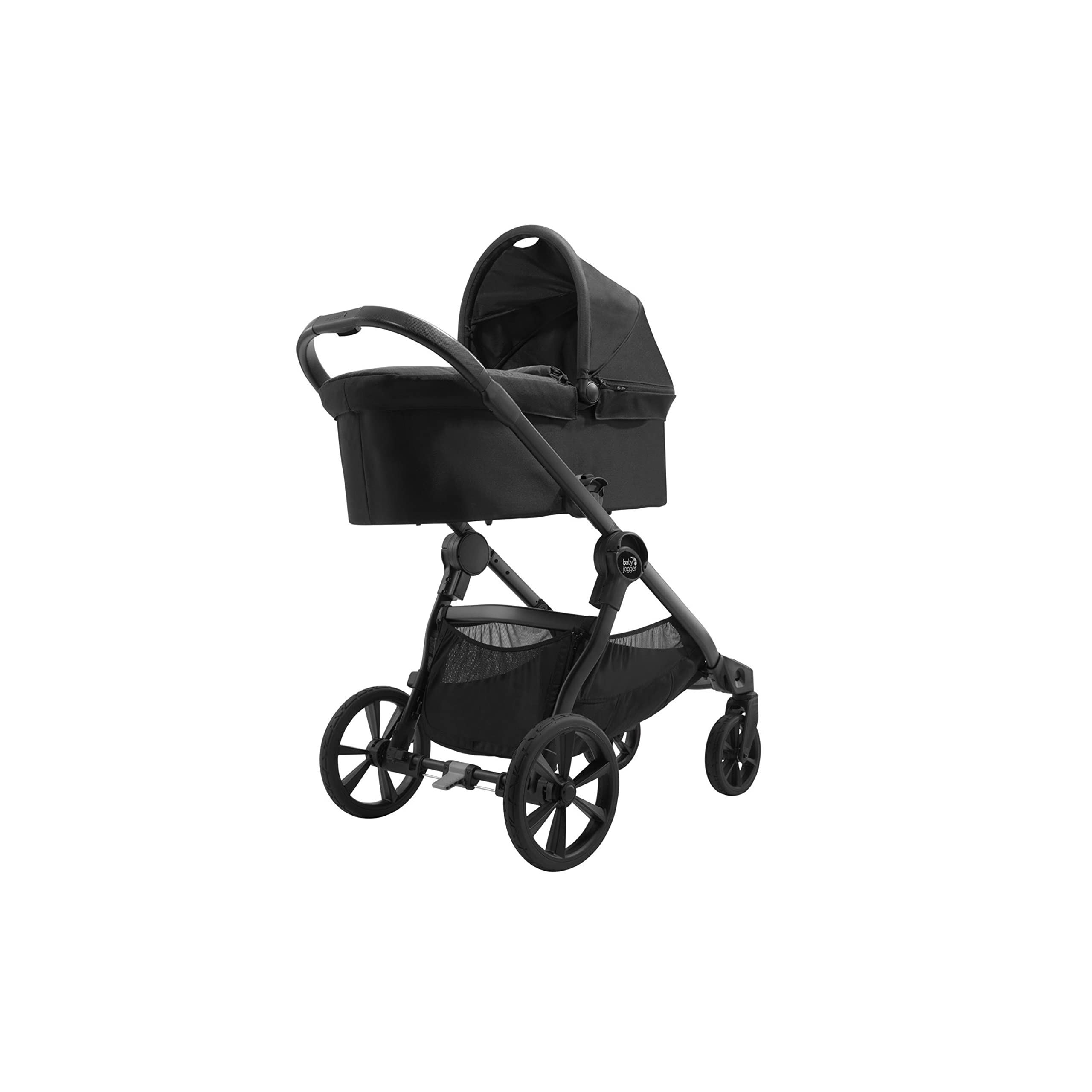 Baby Jogger Deluxe Pram for City Select 2 Stroller, Eco Collection, Lunar Black