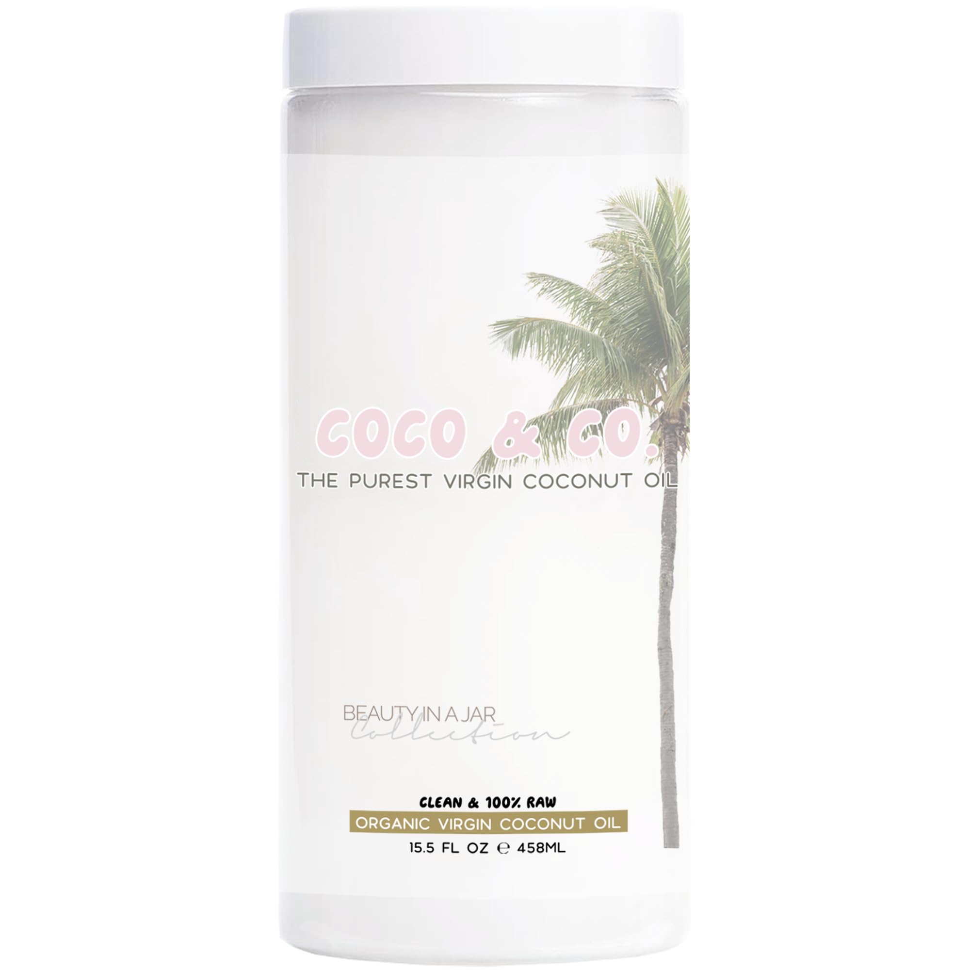 Ultra Pure Organic Virgin Coconut Oil for Hair, Skin, Body, Scalp and Hair By COCO & CO.