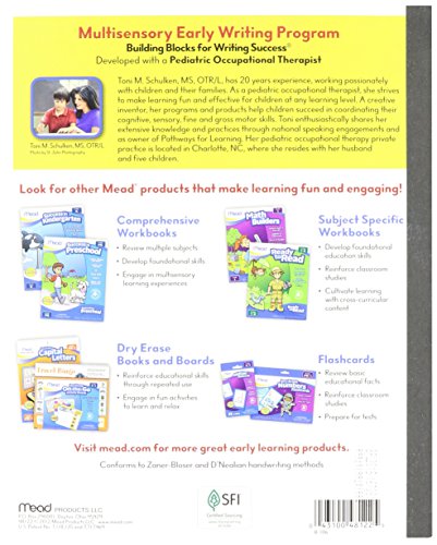 Mead Learn To Letter Writing Book Printed Book,White