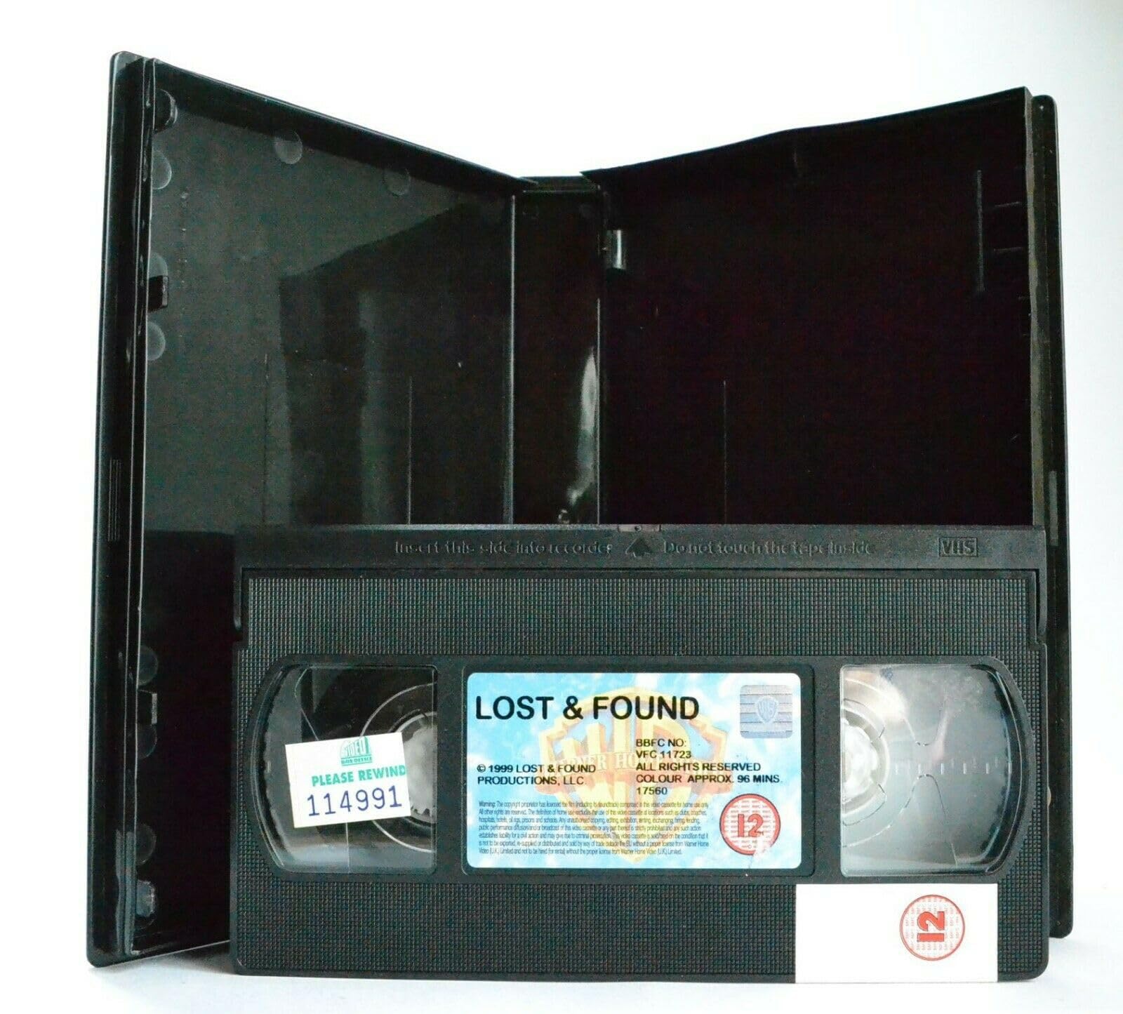 Lost And Found: Romantic Comedy (1999) - Large Box - D.Spade/S.Marceau - Pal VHS