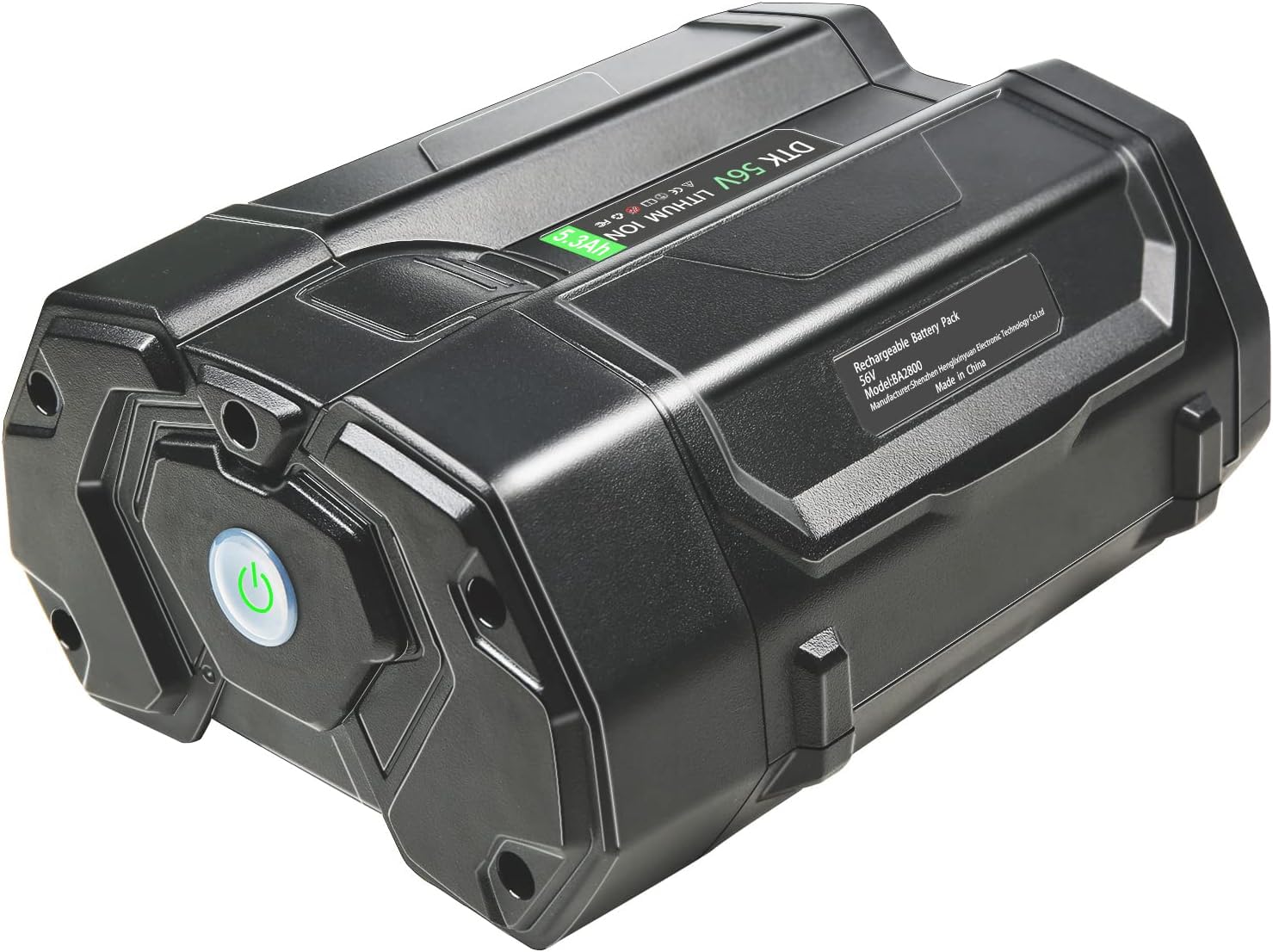 DTK Replacement for EGO 56V Battery BA2800 BA4200 BA1400 Compatible with All EGO 56 Volt Power Tools Batteries 5.3Ah