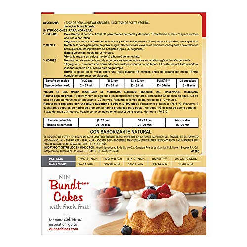 Duncan Hines Signature Perfectly Moist French Vanilla Cake Mix, 15.25 oz