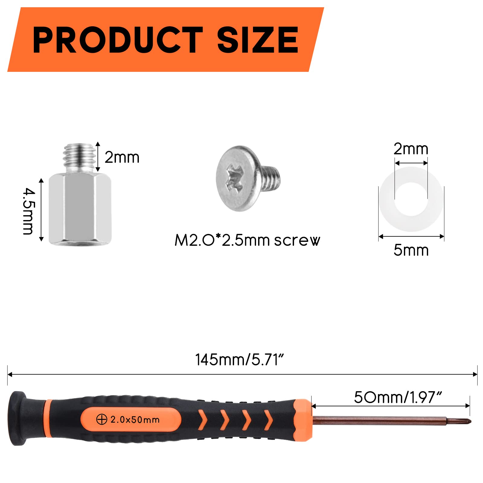 ASTARON PC Screws M.2 Screw Kit,NVMe Screw m.2 SSD Mounting Kit for ASUS Motherboard