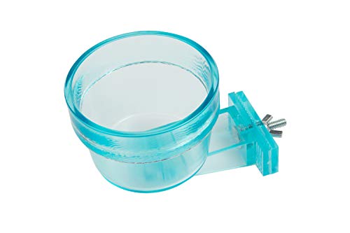 Lixit Critter Bright Cages Bowls in Assorted Colors for Rabbits, Ferrets, Dogs, Guinea Pigs and Other Pets. (10 Ounce)