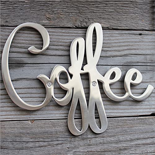 Metal Coffee Bar Decor, Coffee Bar Sign, Small Coffee Sign, Coffee Decor, Coffee Signs for Coffee Bar, Coffee Station Decor, Coffee themed Decor, Coffee Wall Decor, Coffee Art, Coffee Kitchen Decor