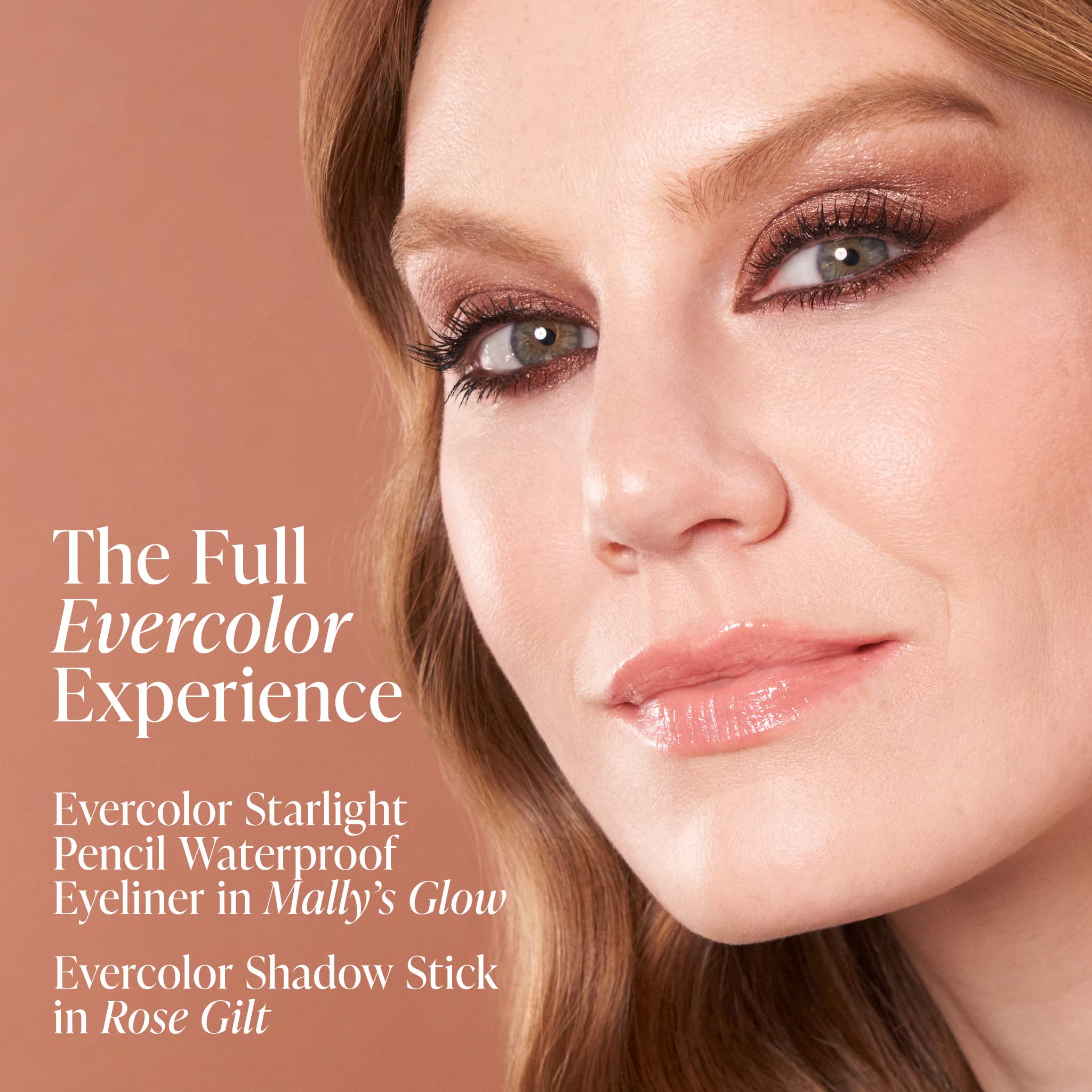 Mally Beauty Evercolor Starlight Waterproof Eyeliner - Espresso - Smudge-Proof, Longwear, Creamy Gel - Sharpenable Eyeliner