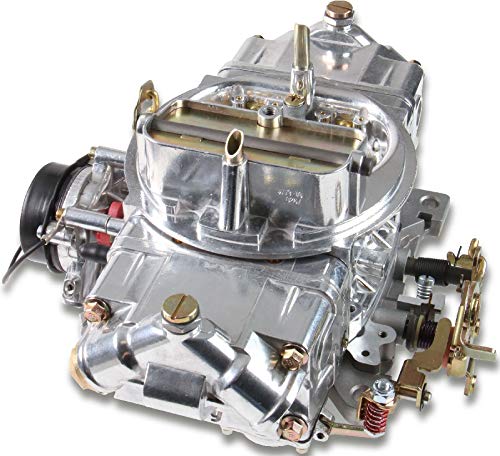 NEW HOLLEY 650 CFM DOUBLE PUMPER CARBURETOR,SHINY ALUMINUM,MODEL 4150,ELECTRIC CHOKE,MECHANICAL SECONDARIES,COMPATIBLE WITH GASOLINE