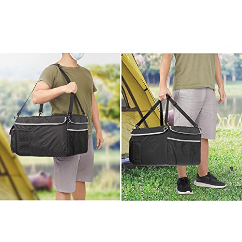 F40C4TMP Insulated Protective Cover Transit Bag for 10 Quart Portable Refrigerator Fridge