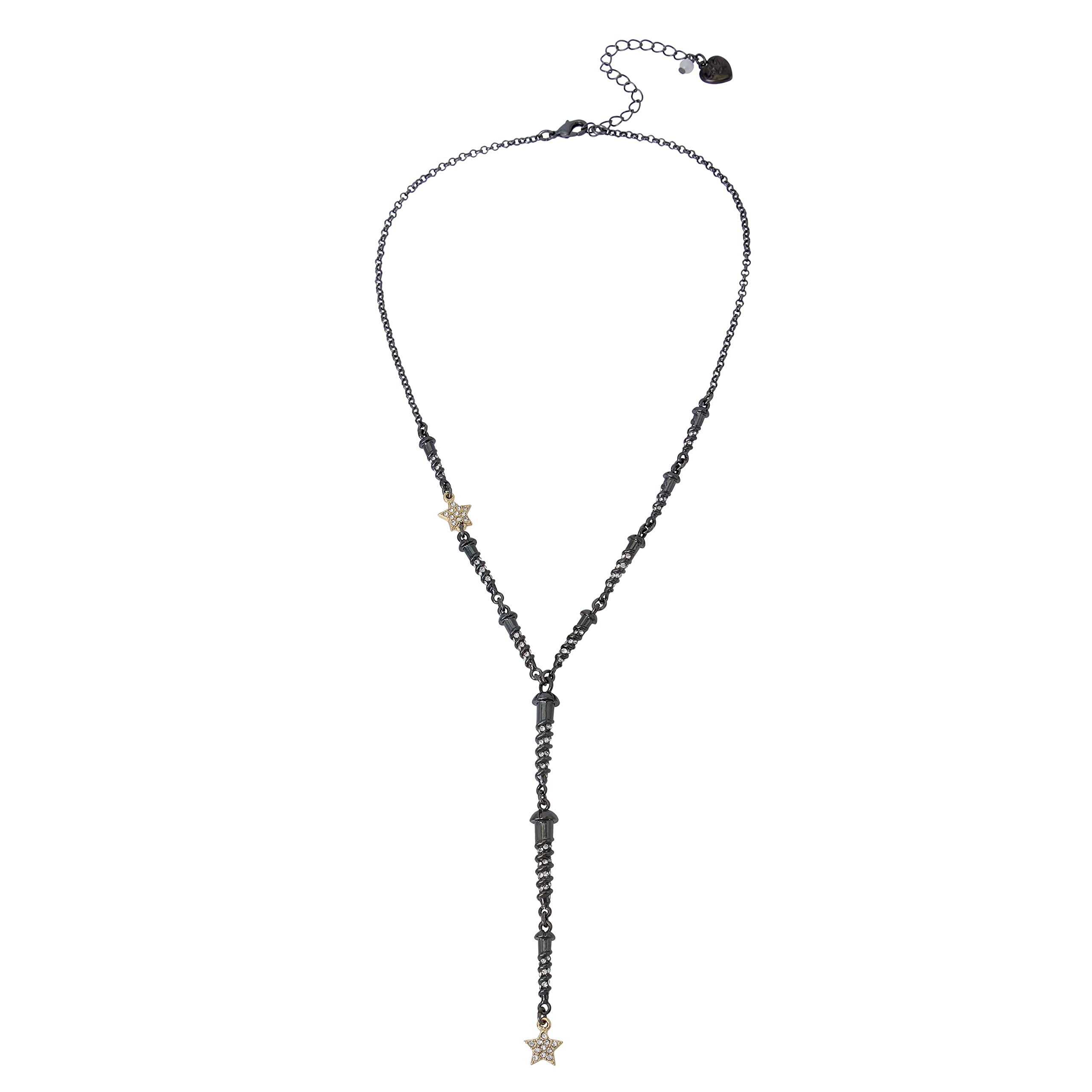 Betsey Johnson Celestial Screw Y-Necklace