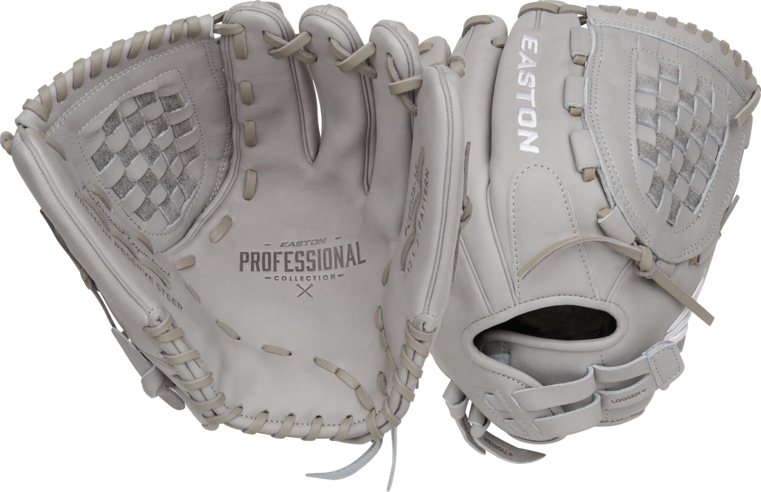 Easton | PROFESSIONAL COLLECTION Fastpitch Softball Glove | 12" | Split Woven Web | Right Hand Throw