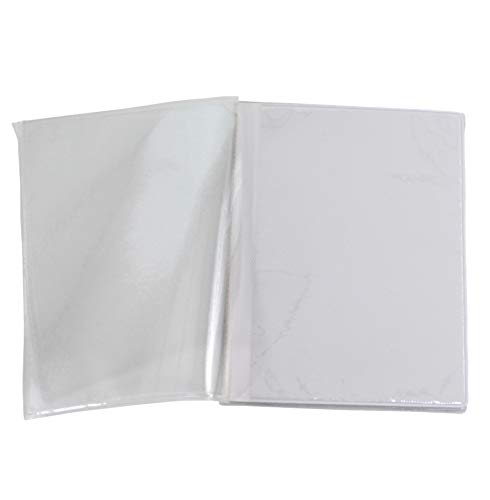 Iconikal 24-Photo Clear Cover Photo Album, 4 x 6-Inch, 5-Pack