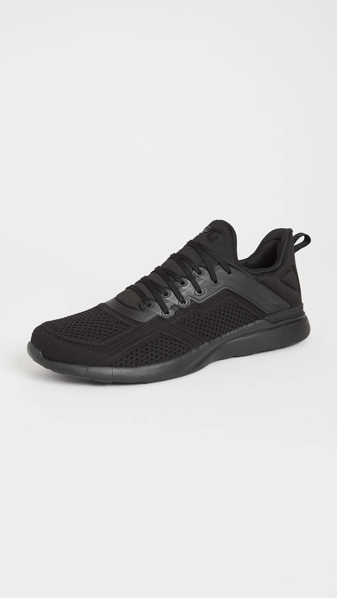 Athletic Propulsion Labs (APL) Men's Techloom Tracer Sneaker, Black/Black, 11