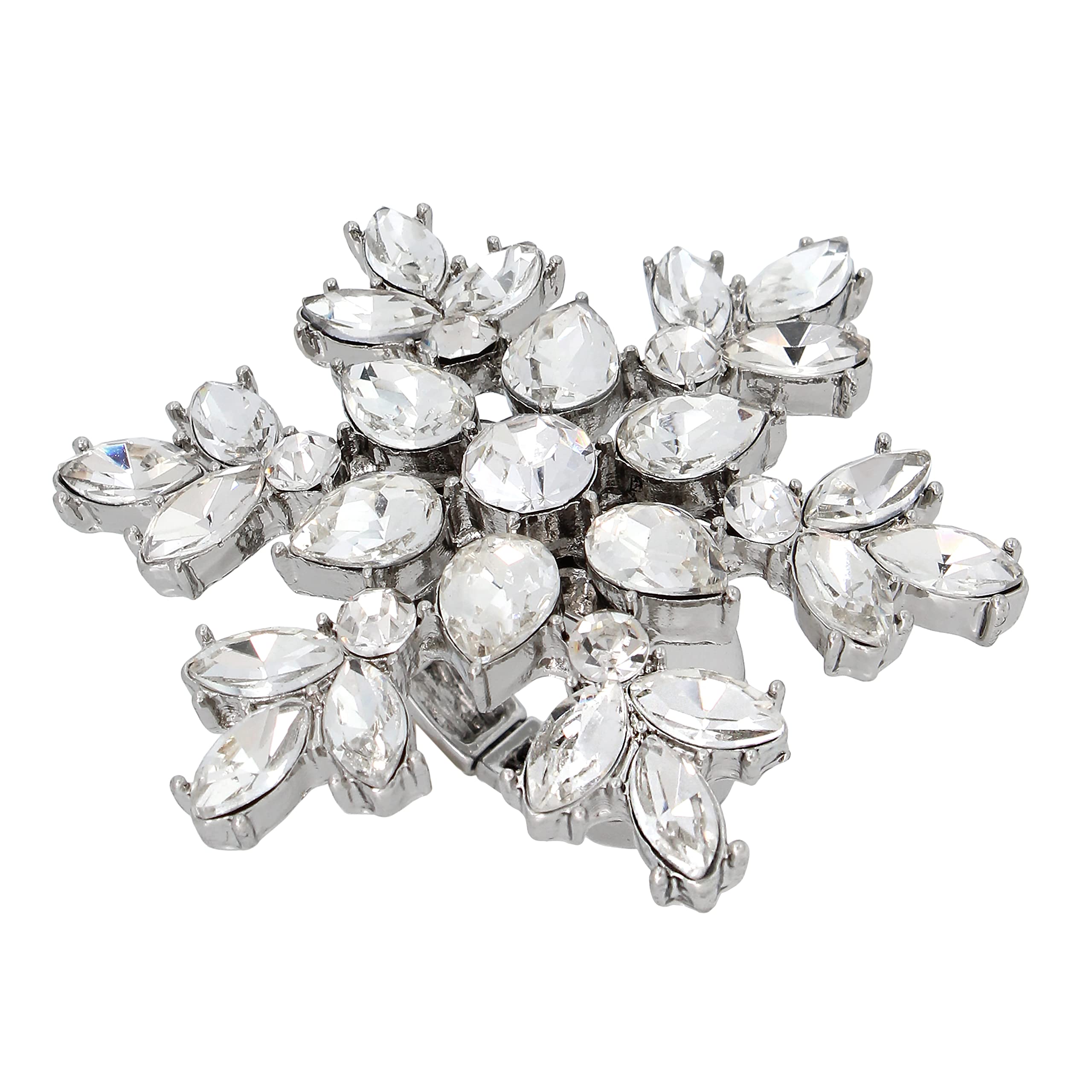 Betsey Johnson Snowflake Cocktail Ring