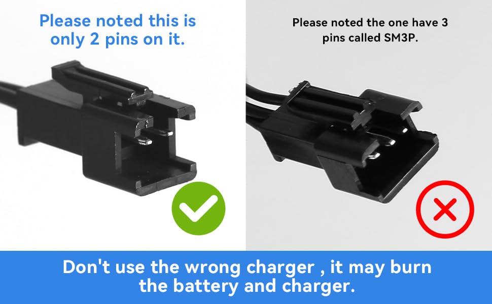 HJ 2 pcs 3.6V 2400mAh NI-MH 3xAA SM2P Battery with USB Charging Cable for Some Kind of RC Toy Car Boat Plane Flashlight Safe Equitment Electric Machine