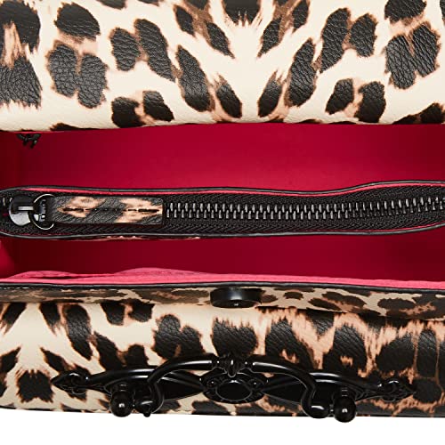 Betsey Johnson Best Chest Satchel, Leopard