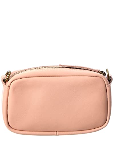 Madewell The Leather Carabiner Mini Crossbody Bag Muted Shell One Size
