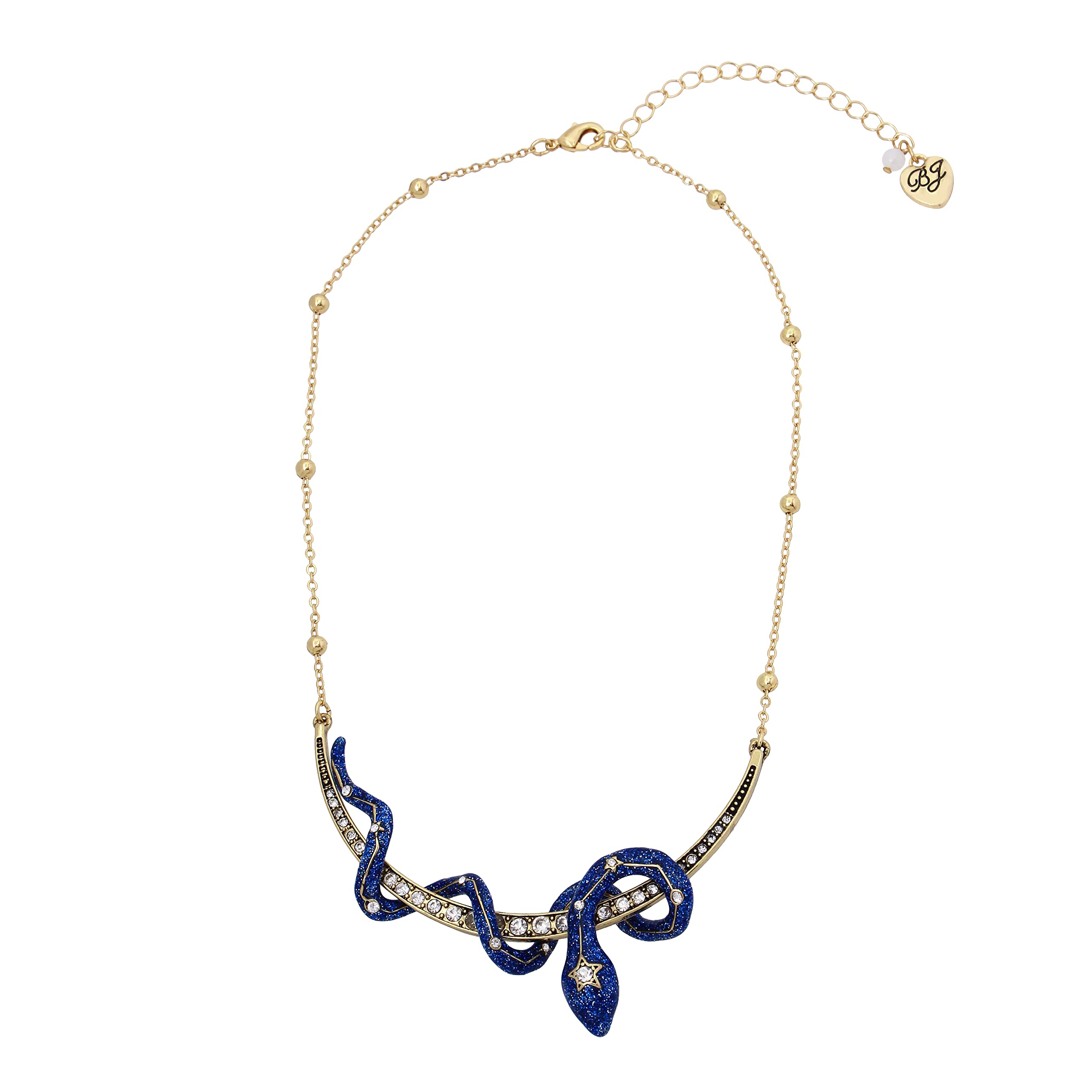 Betsey Johnson Snake Bib Necklace
