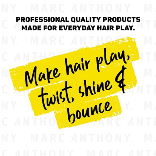 Marc Anthony Deep Hydrating Mask for Dry & Damaged Hair, Strictly Curls - Deep Hydration Treatment with Avocado Oil & Shea Butter Enhances Curls with a Soft Finish - Paraben-Free & Sulfate-Free