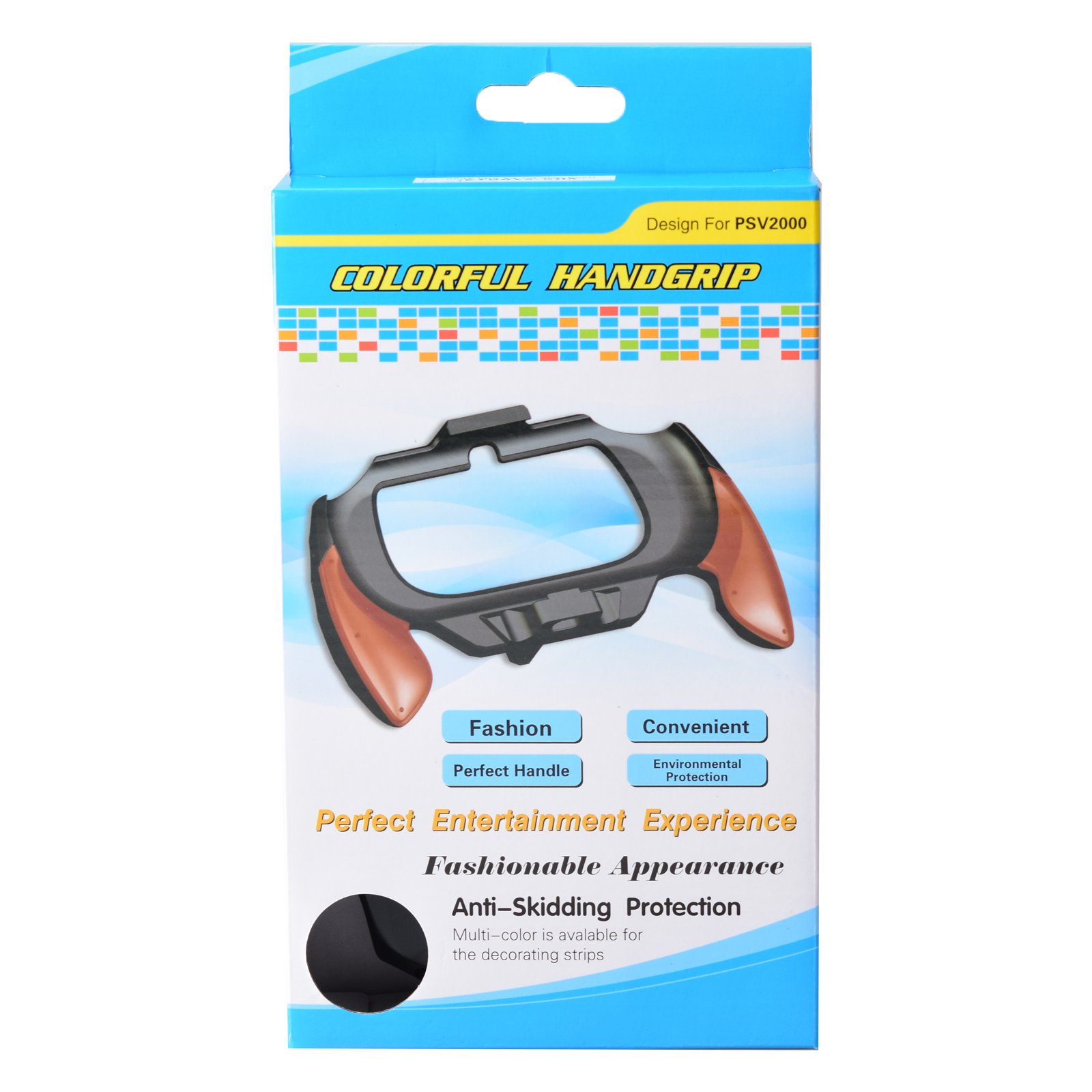 Gam3Gear Plastic Hand Grip Handle Holder Case Bracket for PSV Vita 2000 Black