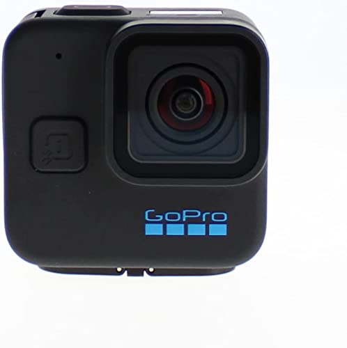 GoPro HERO11 (Hero 11) Black Mini - Waterproof Action Camera with 5.3K Ultra HD Video, 24.7MP Photos (CHDHF-111-TH) + 2pc 64GB Memory Card, High Speed Card Reader + Hero 11 Action Bundle (59 Items)