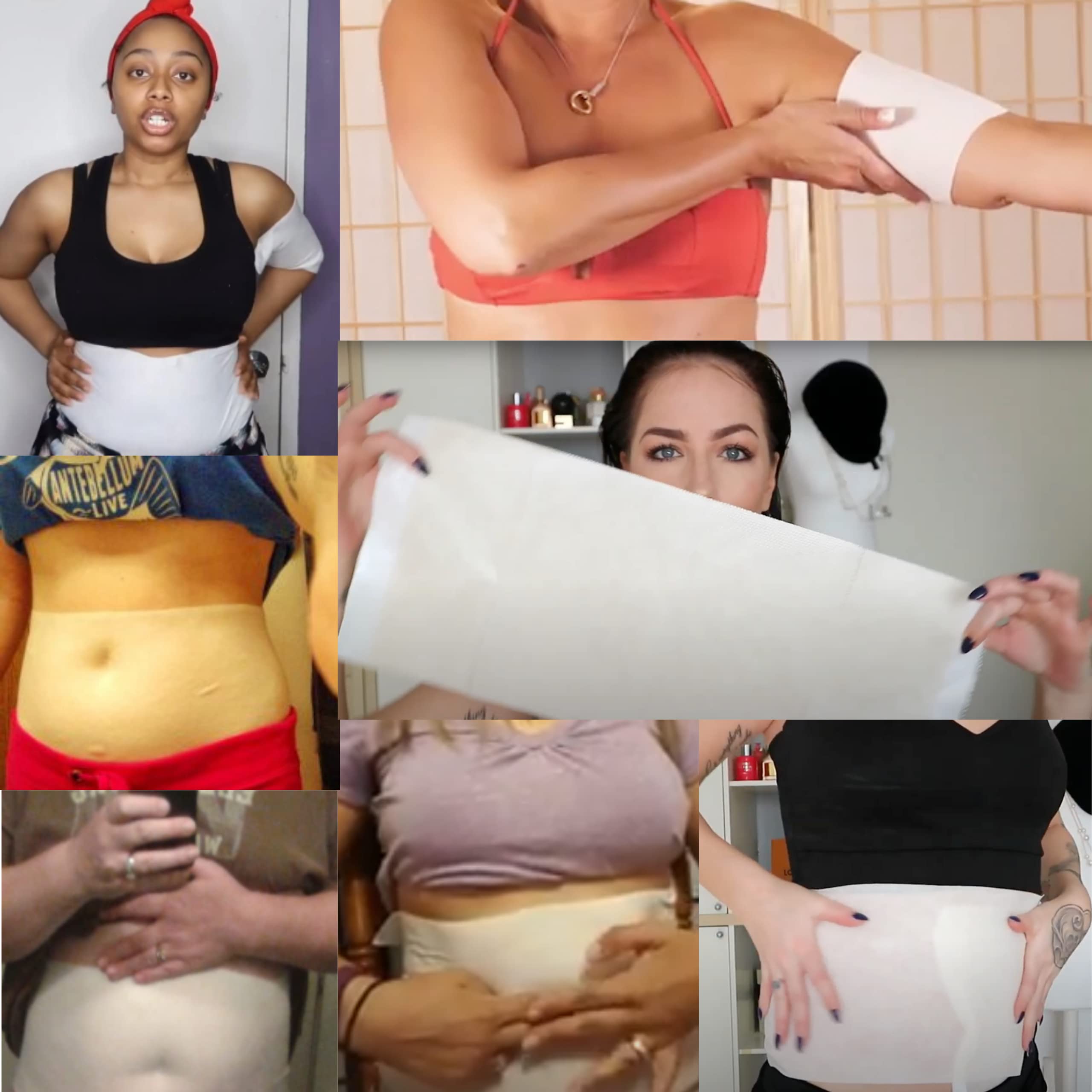 Ultimate Lipo Body Wrap With Guarana, Green Tea, and Seaweed Wraps Works for Stomach Belly Legs Arms Abdomen 5 Wraps