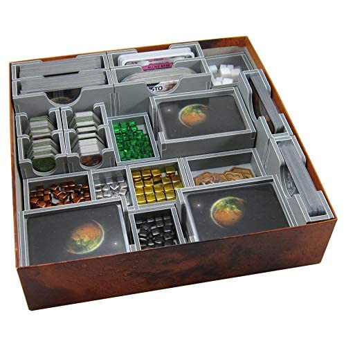 Folded Space Terraforming Mars and Expansions Board Game Box Inserts