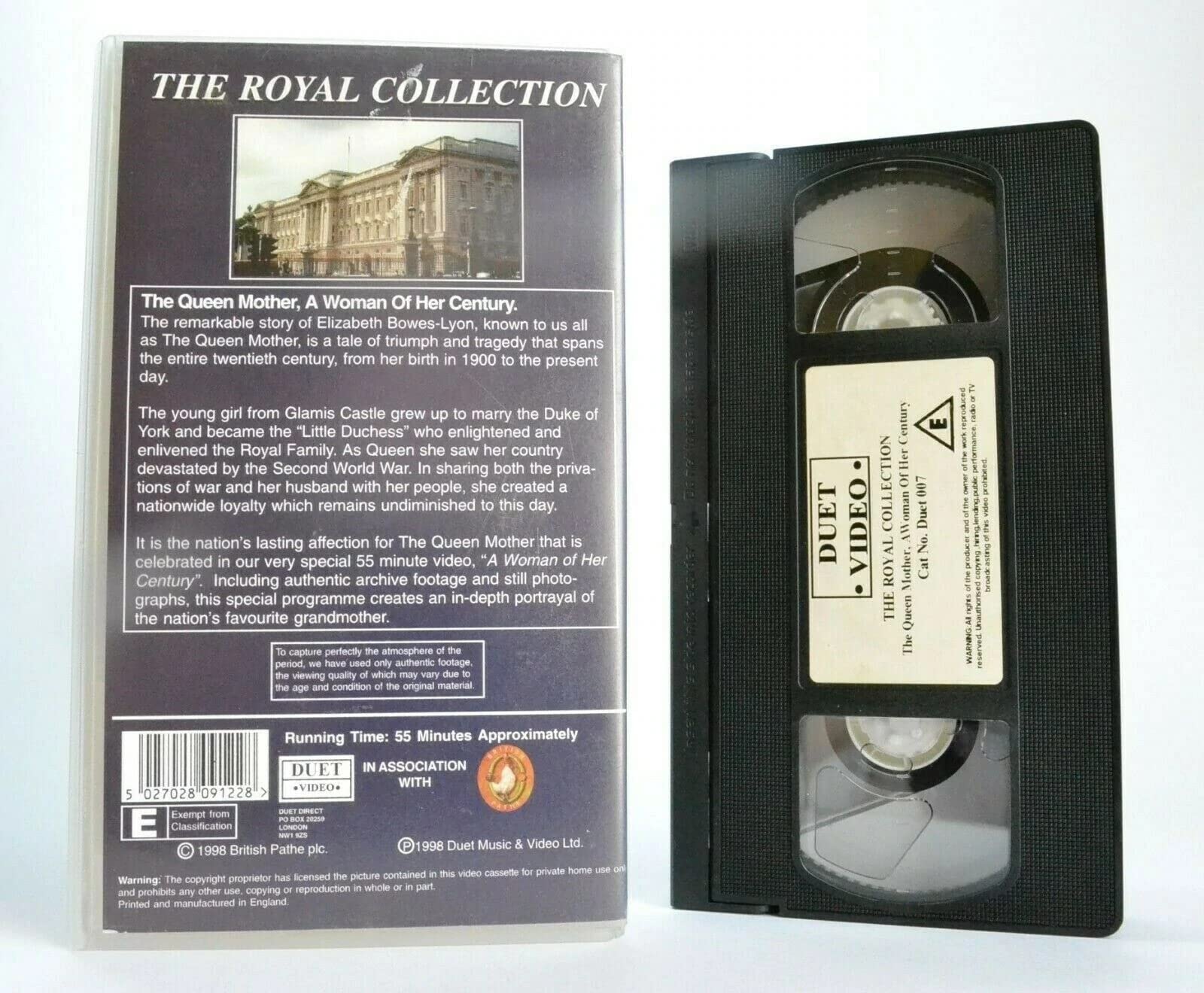 The Queen Mother: A Women Of Her Century [The Royal Collection] - England - VHS