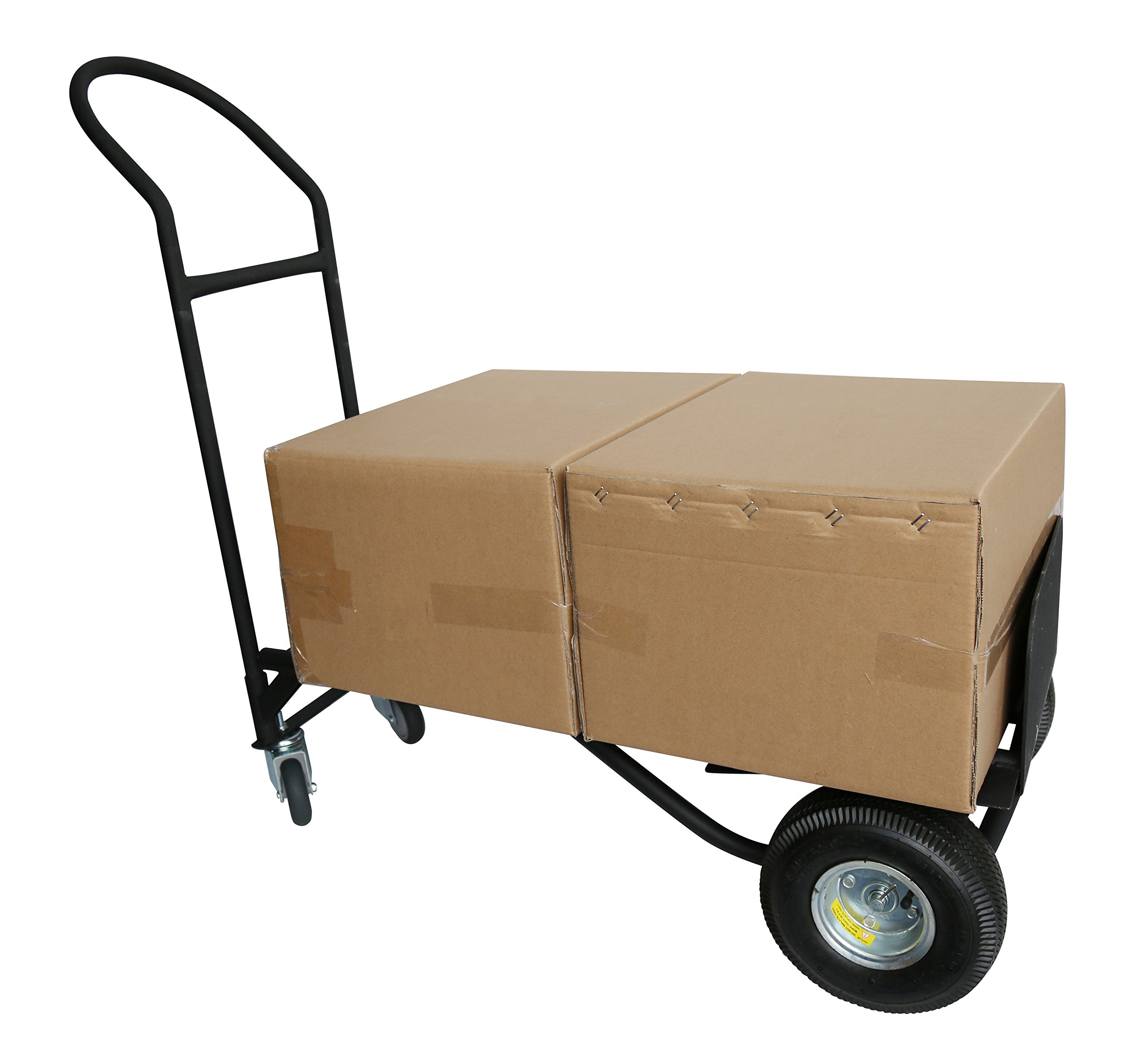 Pack-N-Roll 83-294-917 2-In-1 Hand Truck Dolly , Black