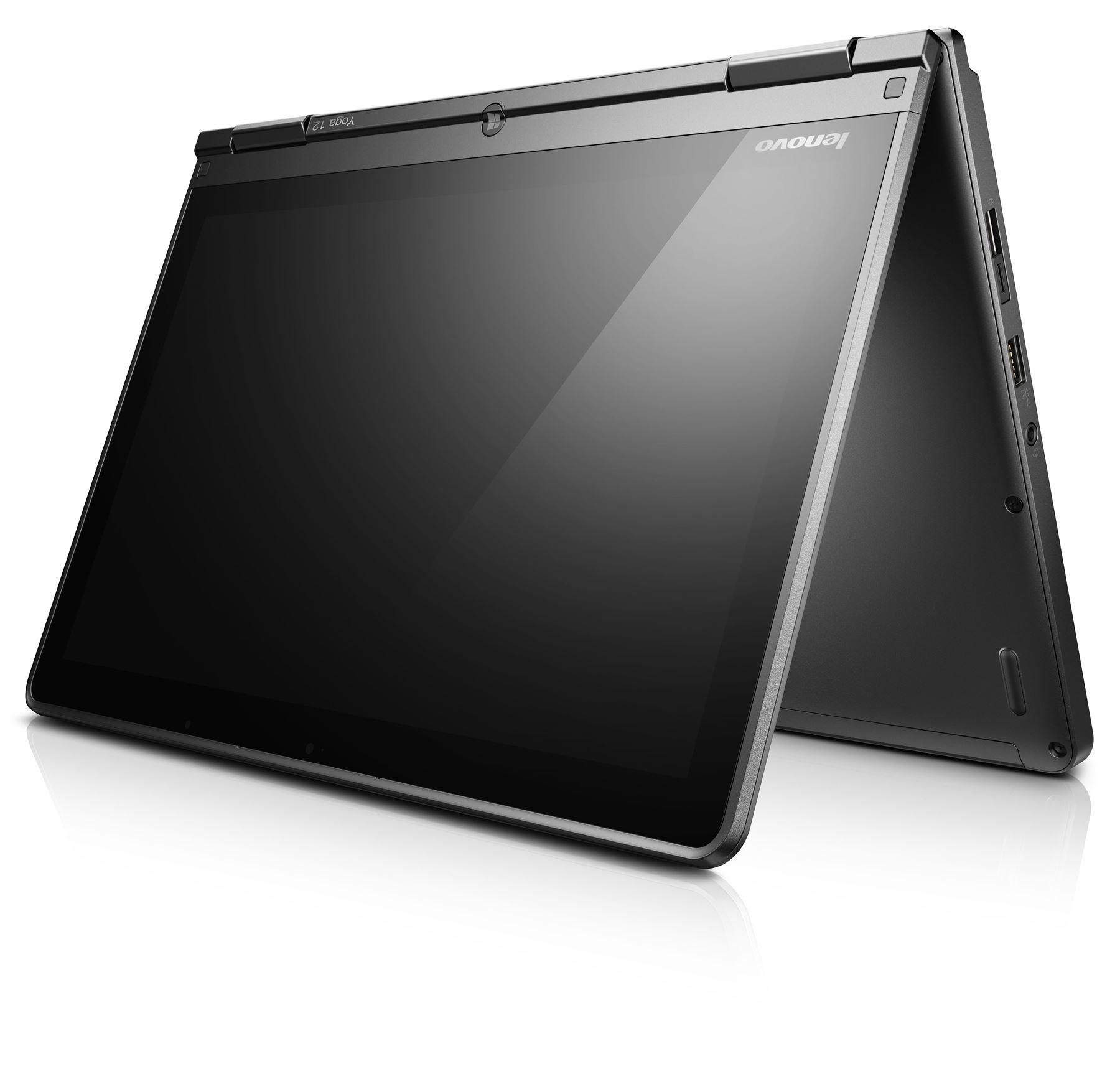 Lenovo ThinkPad Yoga 12 20Dl 12.5" Flip Design Ultrabook, 4 GB RAM, 500 GB HDD, 16 GB SSD Cache (20DL0037US)