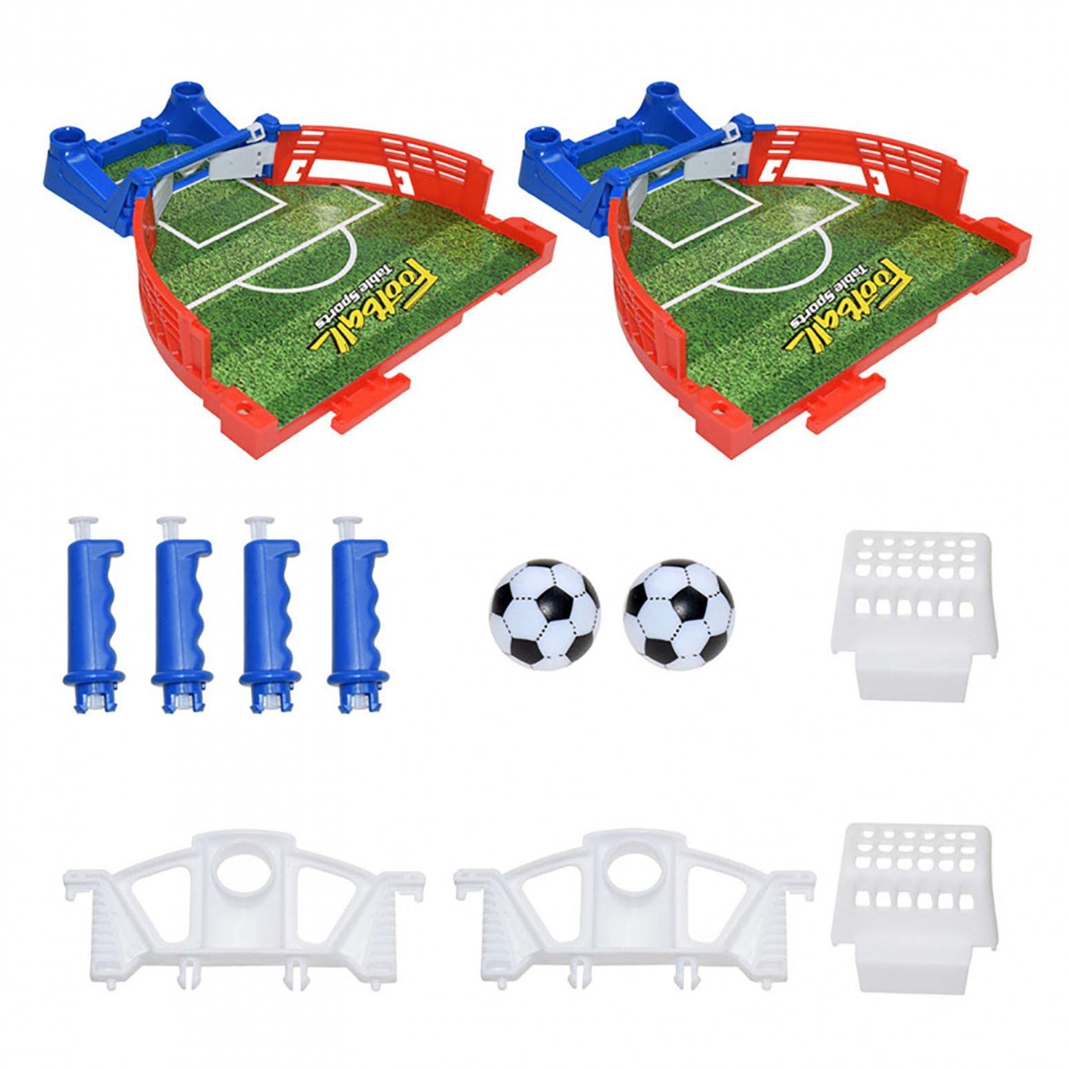 Fooseballs Table Mini Tabletop Soccer Game Tables Foosball Table for Kids Competition Sports Games Mini Football Board Match Game kit LANNAO