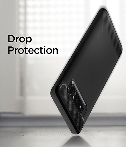 Spigen Rugged Armor Designed for Samsung Galaxy Note 8 Case (2017) - Matte Black