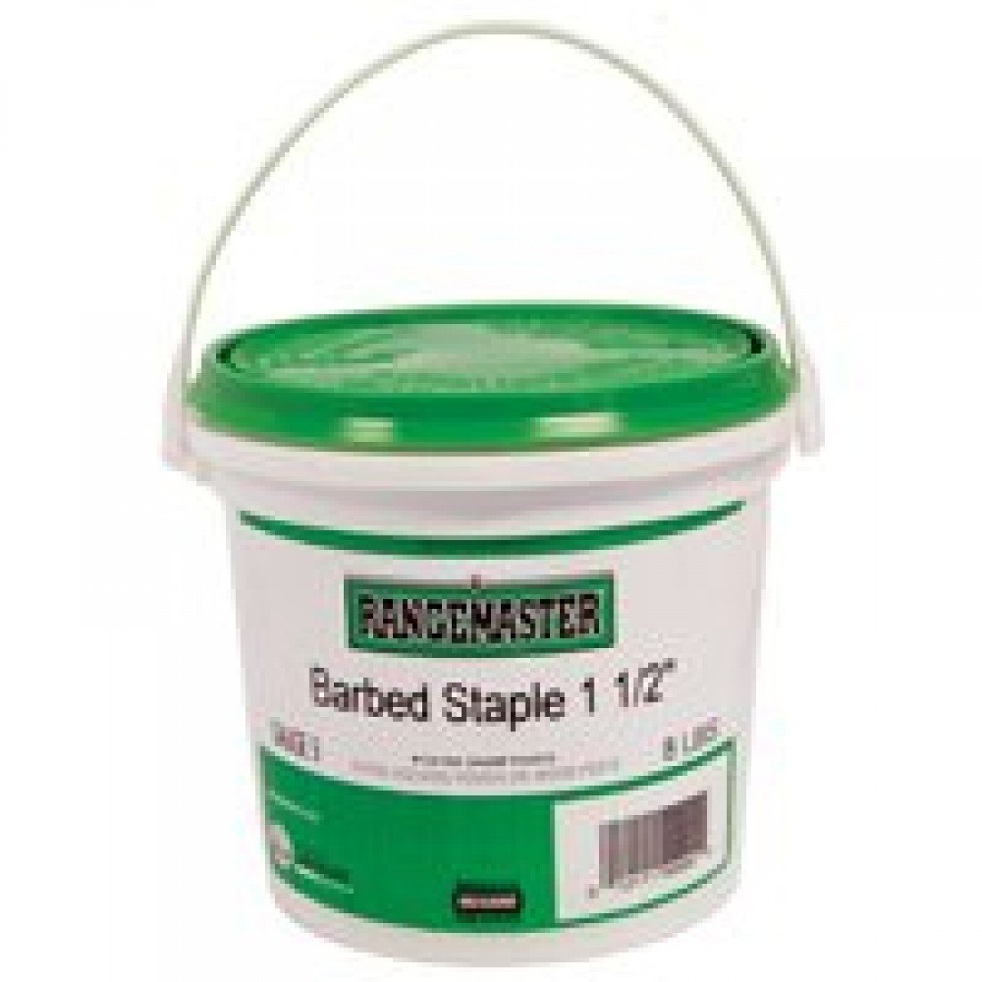 Staple Barb Galv 9ga 1-1/4 8lb