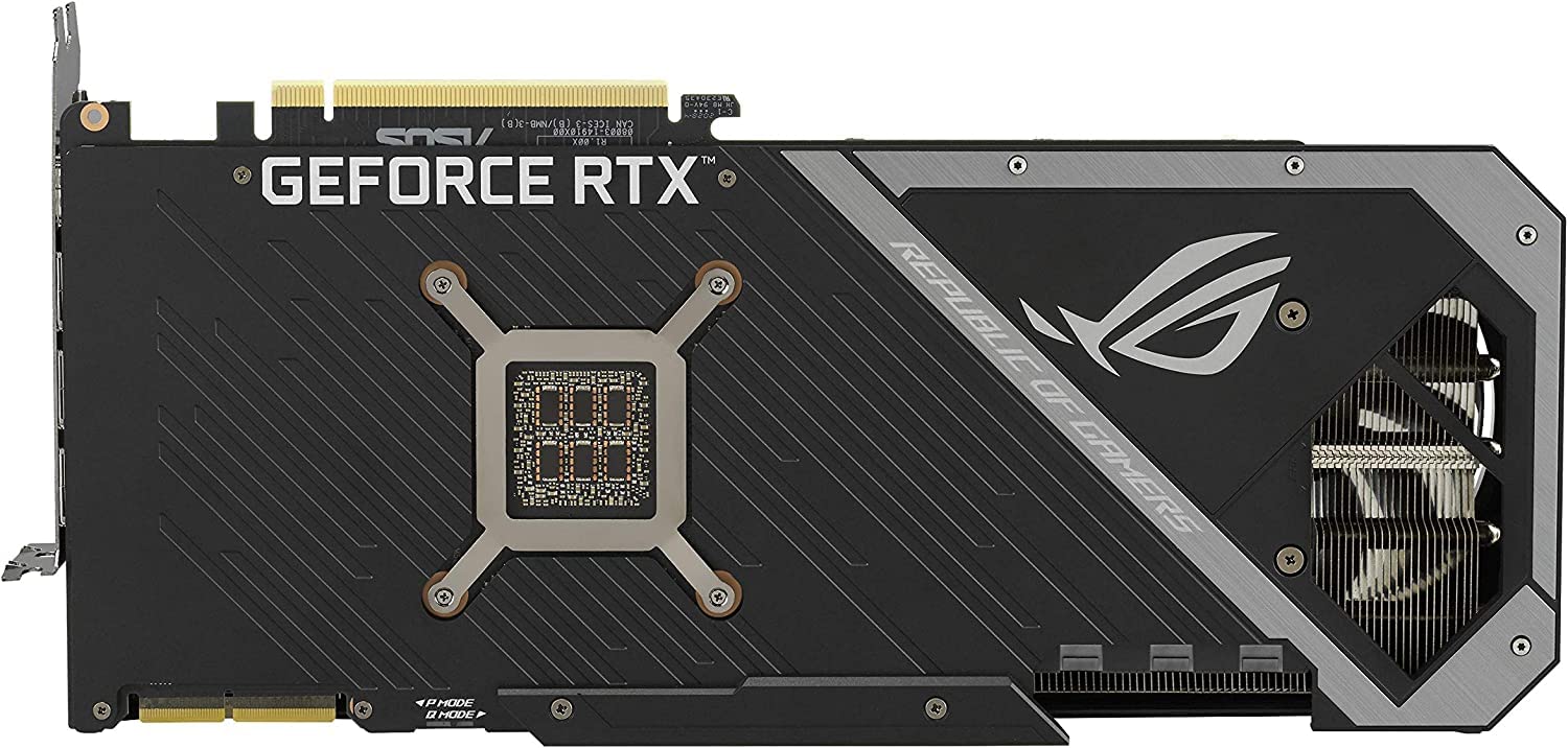 ASUS ROG Strix NVIDIA GeForce RTX 3090 Gaming Graphics Card- (PCIe 4.0, 24GB GDDR6X, HDMI 2.1, DisplayPort 1.4a, Axial-Tech Fan Design, 2.9-Slot) (Renewed)