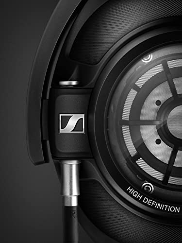 SENNHEISER HD 820 Over-the-Ear Audiophile Reference Headphones - Ring Radiator Drivers with Glass Reflector Technology, Sound Isolating Closed Earcups, Includes Balanced Cable, 2-Year Warranty (Black)