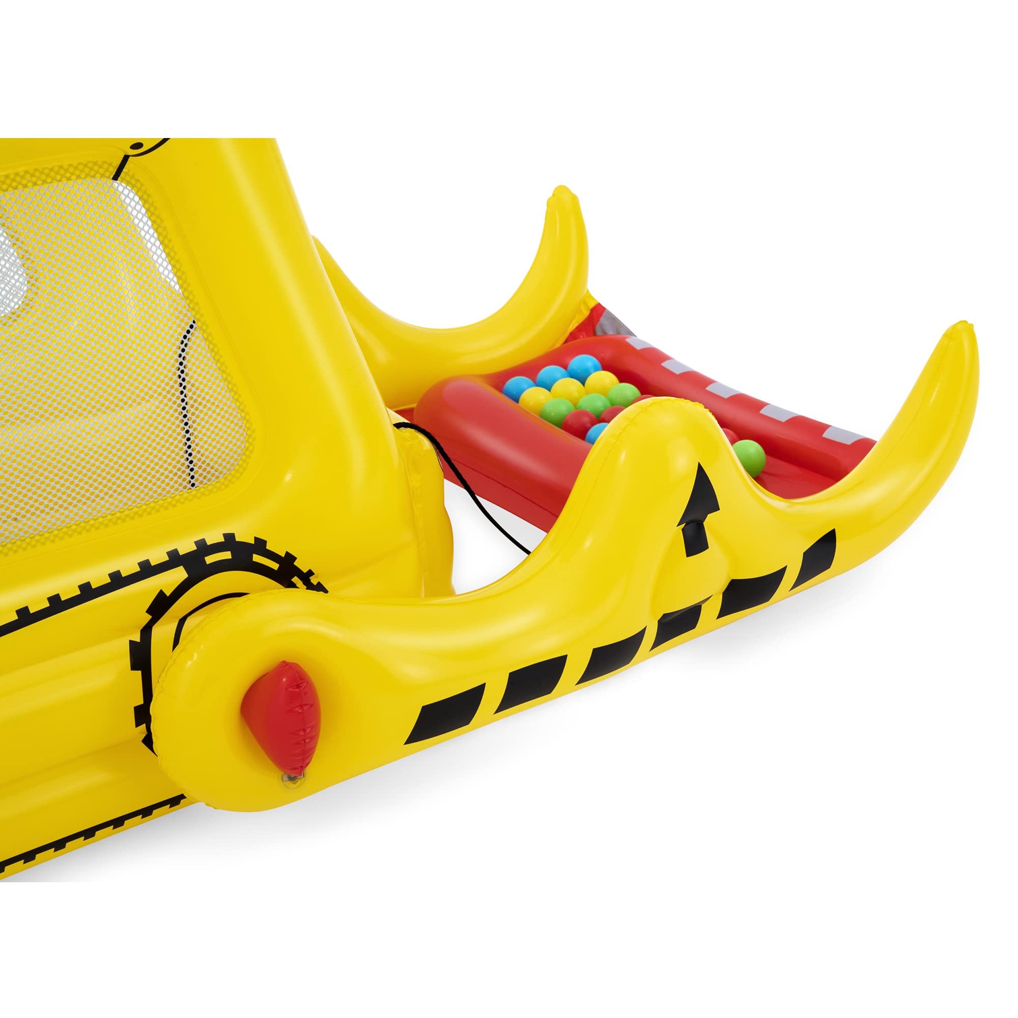 Bestway: Dozer Ball Pit - Inflatable, Indoor/Outdoor Use, Includes 25 Play Balls, 78x41x33 Inches, Ages 2+