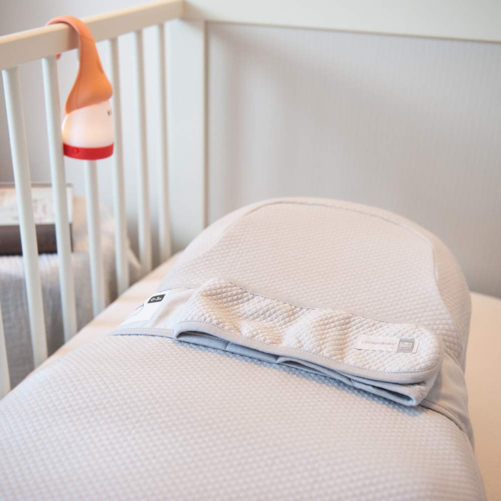 Red Castle Cocoonababy® Fleur de Coton ® Fitted Sheet - Pearl Grey