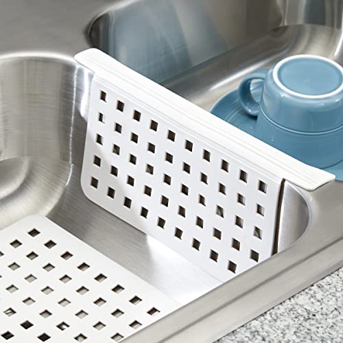 iDesign Plastic Kitchen Mat Sink Protector The Euro Collection, 11โ x 12โ