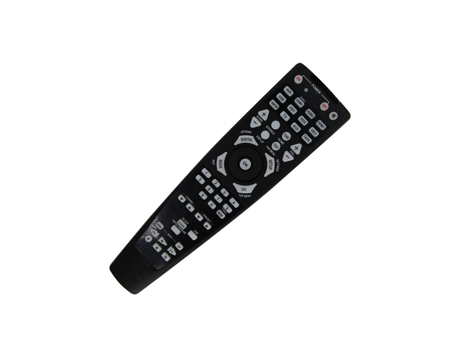 HCDZ Replacement Remote Control for Harman-kardon AVR700 AVR70 AVR70C AVR247 AVR275 AVR139/230 AVR141/230 AVR142/230 AV A/V Receiver