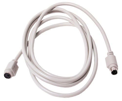 StarTech.com 6 ft PS/2 Keyboard or Mouse Extension Cable - M/F - Keyboard/Mouse Cable - PS/2 (M) to PS/2 (F) - 6 ft - KXT102, Beige