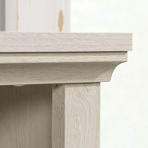 Sauder Select 2 Shelf Bookcase, L: 35.28" x W: 13.23" x H: 29.92", Chalked Chestnut finish