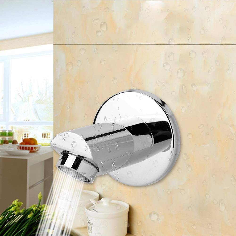 BORDSTRACT Shower Faucet, G1/2 Wall Mounted Basin Faucet Antisplash Bath Tub Tap Faucet Copper Shower Spout for Vessel Sinks Bathroom