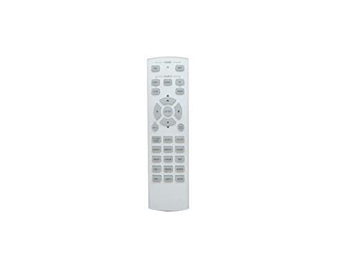 HCDZ Replacement Remote Control for VIVITEK H1185HD H1182HD H1086-3D 1080p DLP 3D Blu-Ray Home Theater Projector