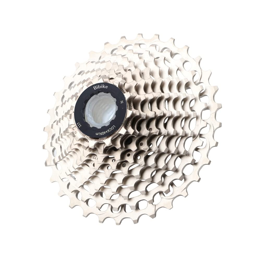 Bibike 11/12 Speed Ultralight Road Bike Cassette 11-28T/11-32T Compatible with Shimano Sram (Expect XD)
