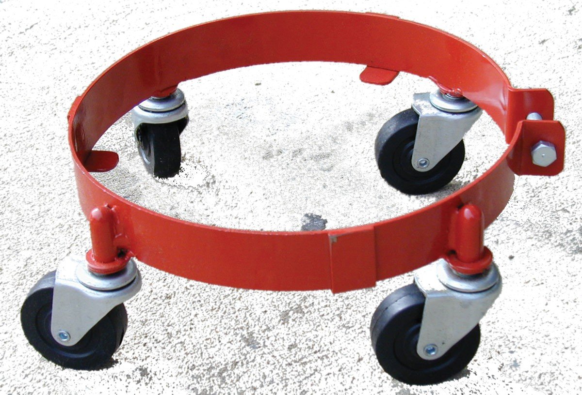 Roll-Around Adjustable Band Dolly for 35LB(5Gallon) Pails