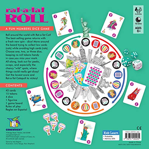 Gamewright Rat-A-Tat Roll