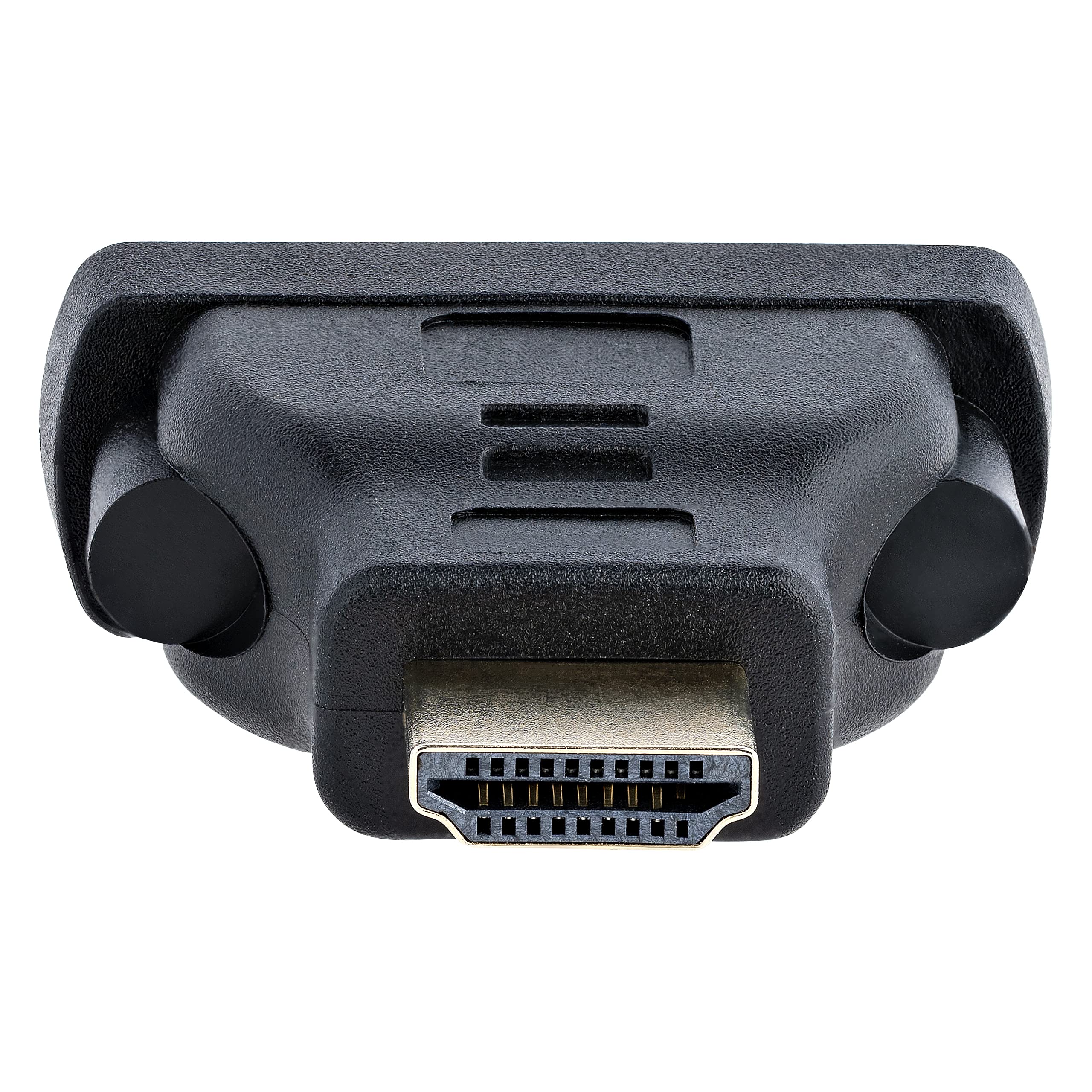 StarTech.com HDMI Male to DVI Female - HDMI to DVI-D Adapter - Bi-Directional - DVI to HDMI (HDMIDVIMF), Black