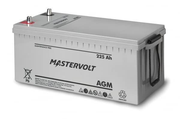 Mastervolt 62002250 Mv 12/225 Ah Agm Battery